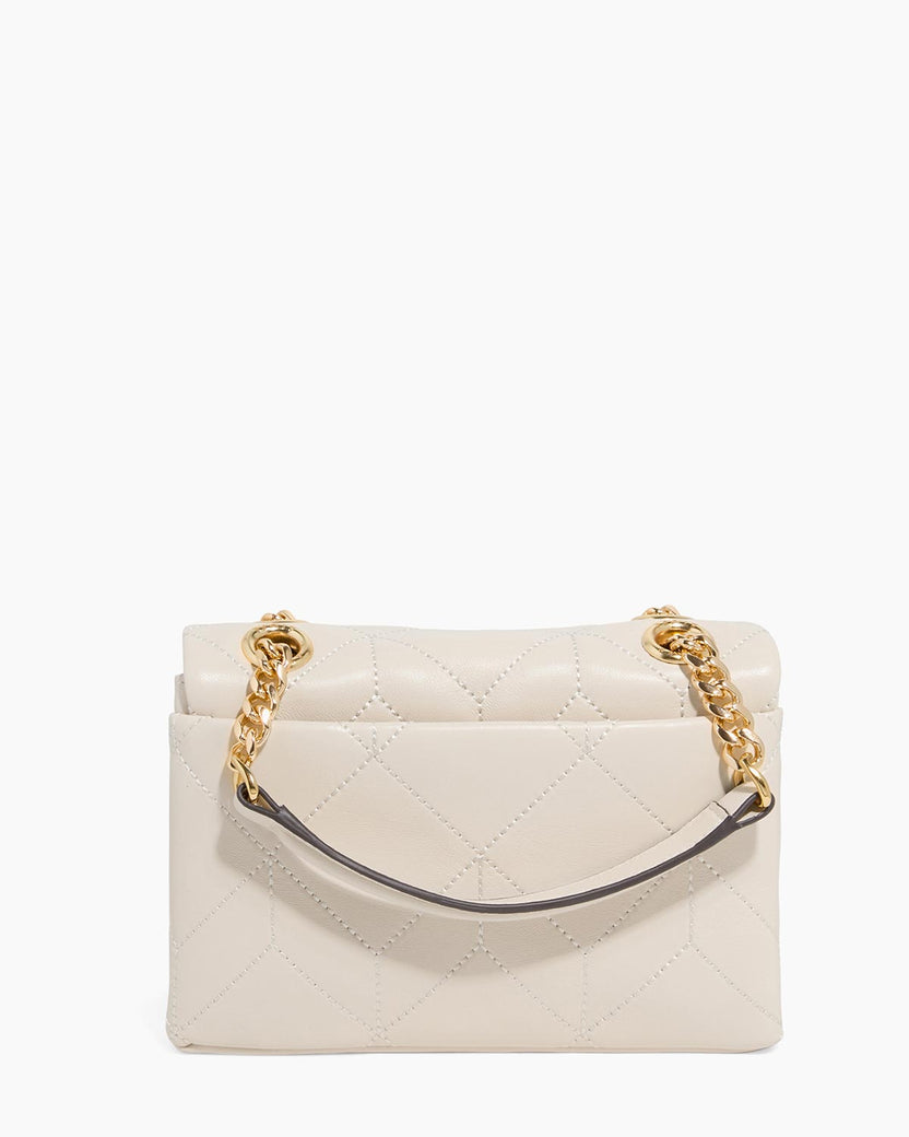 Chalk Unity Small Shoulder Designer Leather Handbag For Women | AIMEE ...