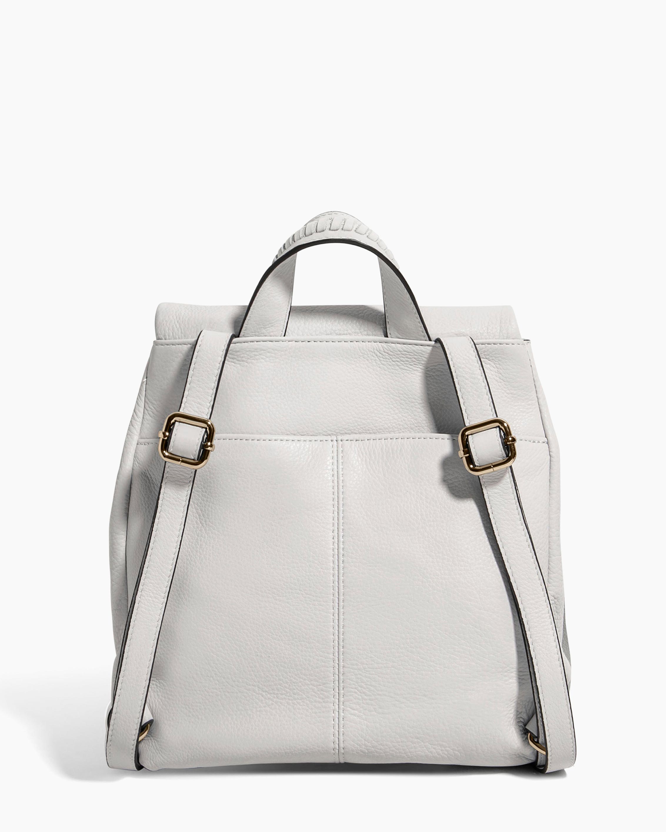 Bali Backpack Cloud with Shiny Gold | Aimee Kestenberg – A I M E E