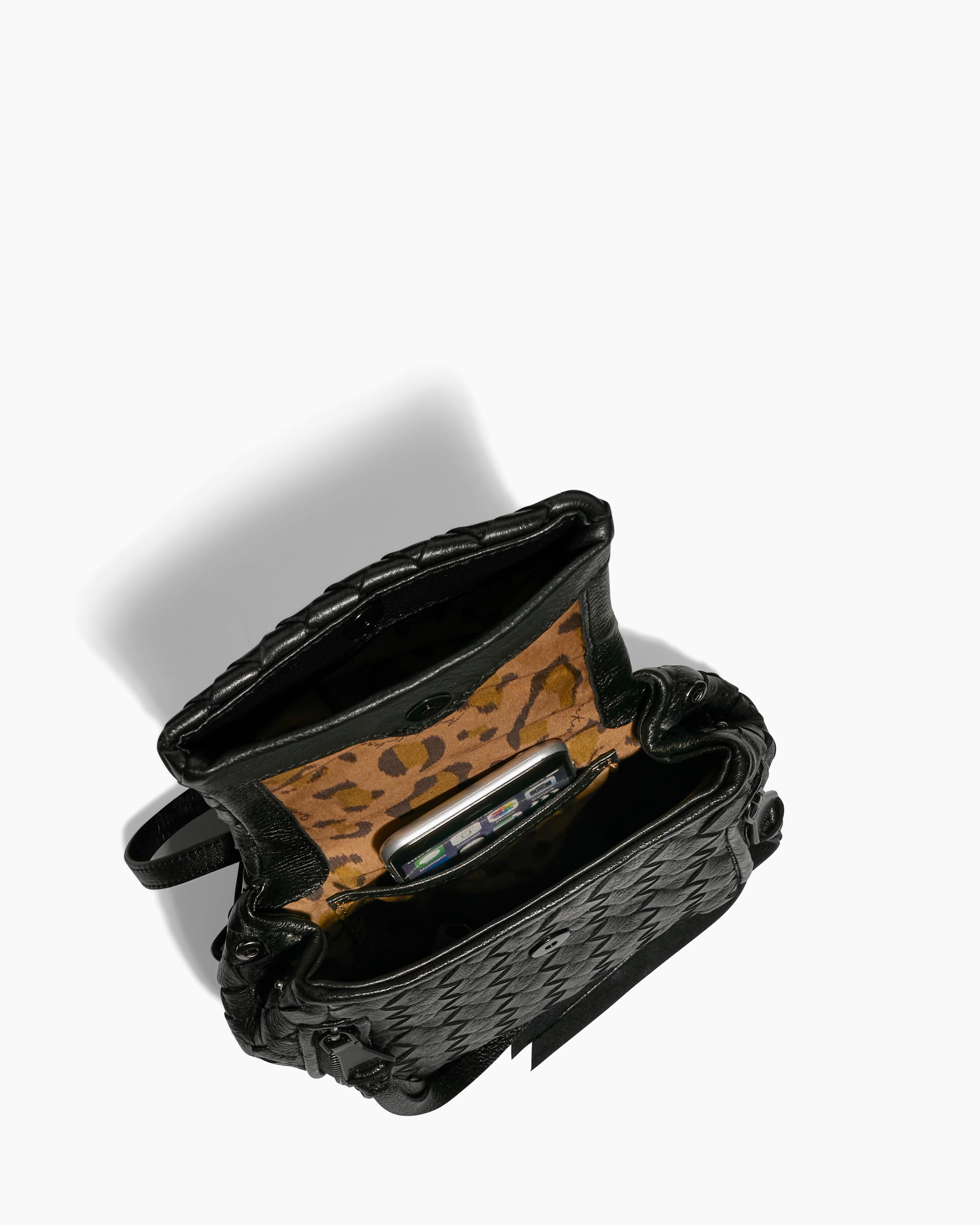 Bali Black Woven Mini Backpack | Aimee Kestenberg – A I M E E